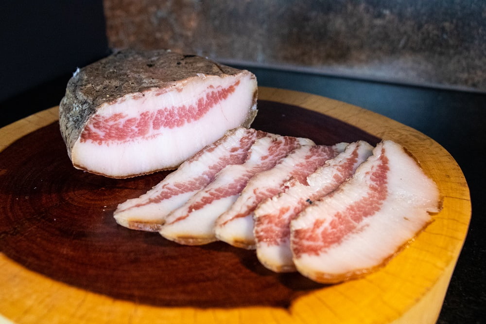 Guanciale Italiano - Bochecha suina maturada