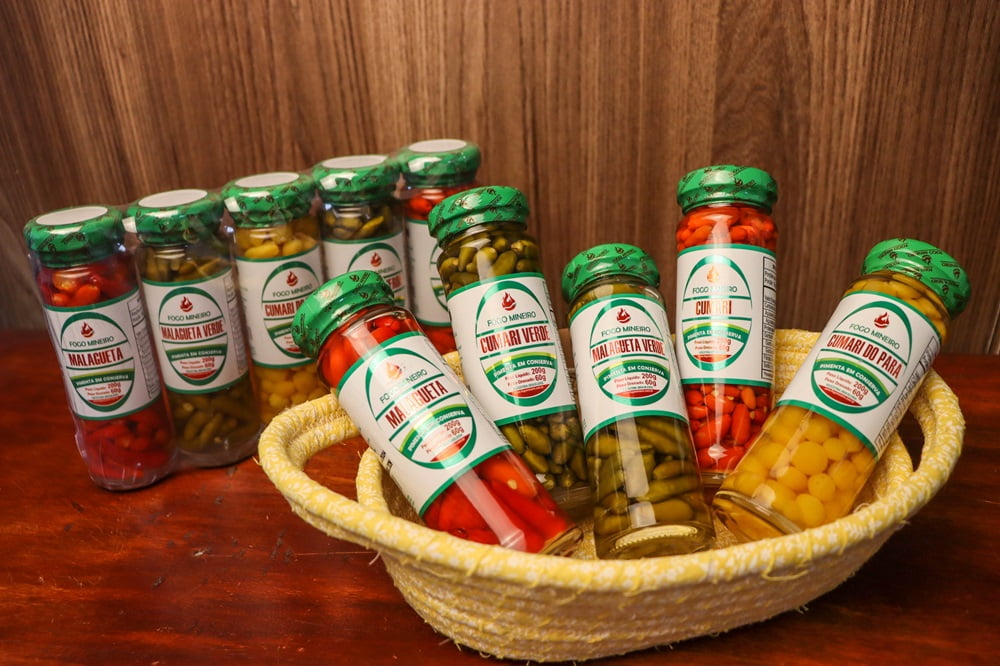 KIT 5 PIMENTAS EM CONSERVA