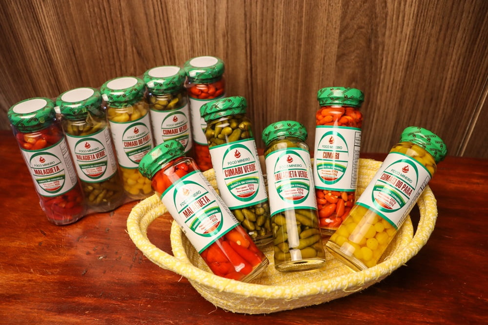 KIT 5 PIMENTAS EM CONSERVA
